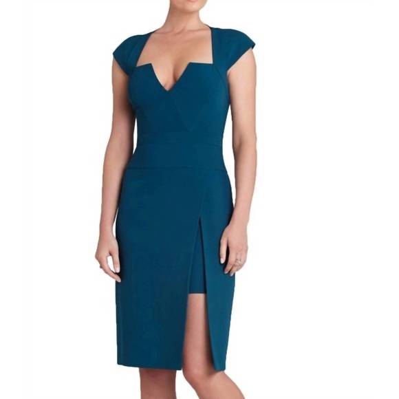 BCBGMaxAzria | Dresses | New Bcbgmaxazria Sleeveless Structured Short ...